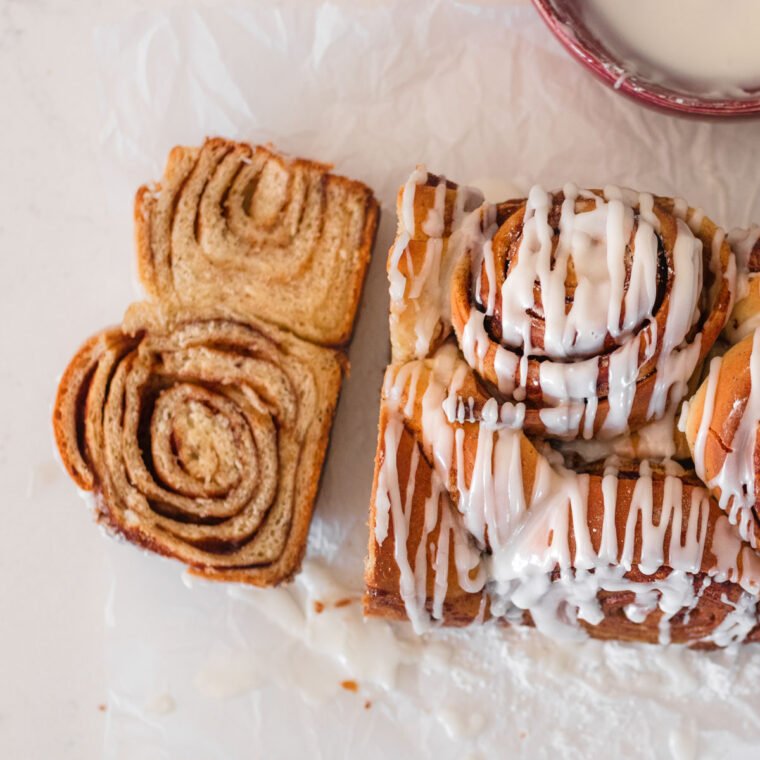 Cinnamon Sugar Puff Pastry Knots - Two Market Girls