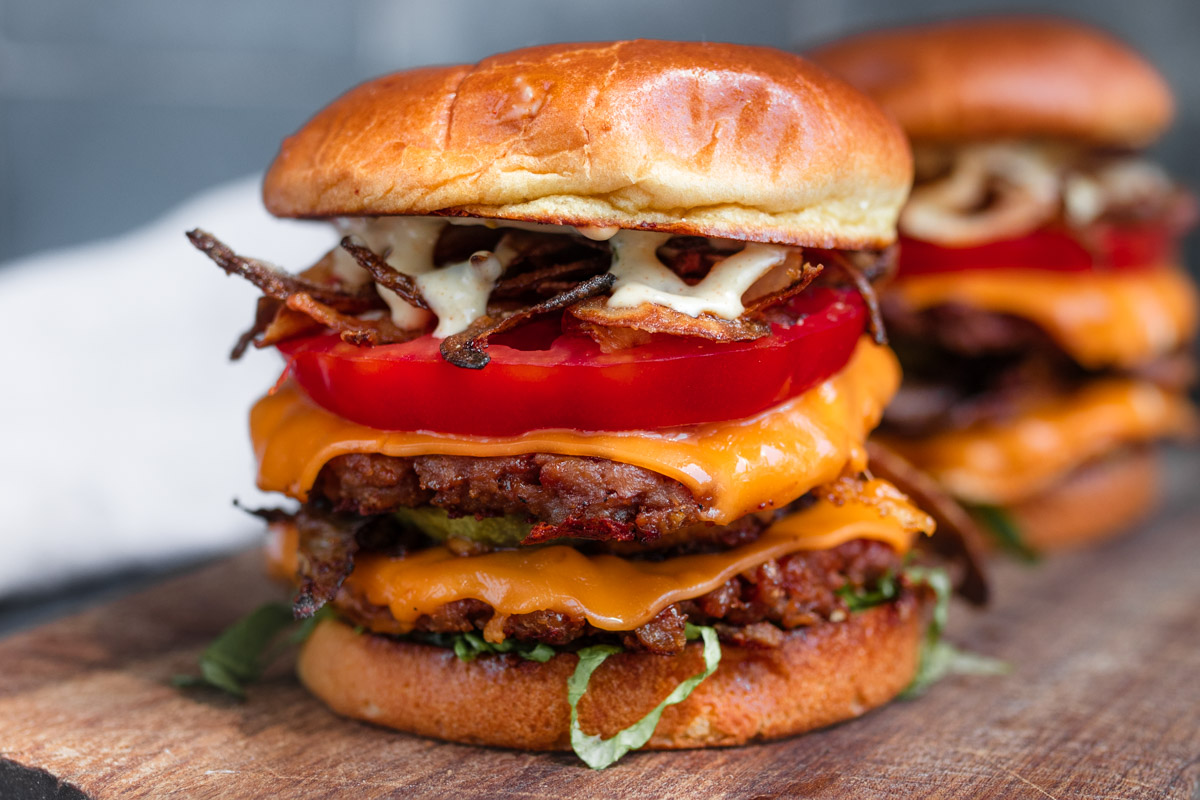 The Ultimate Vegan Burger | Two Market Girls