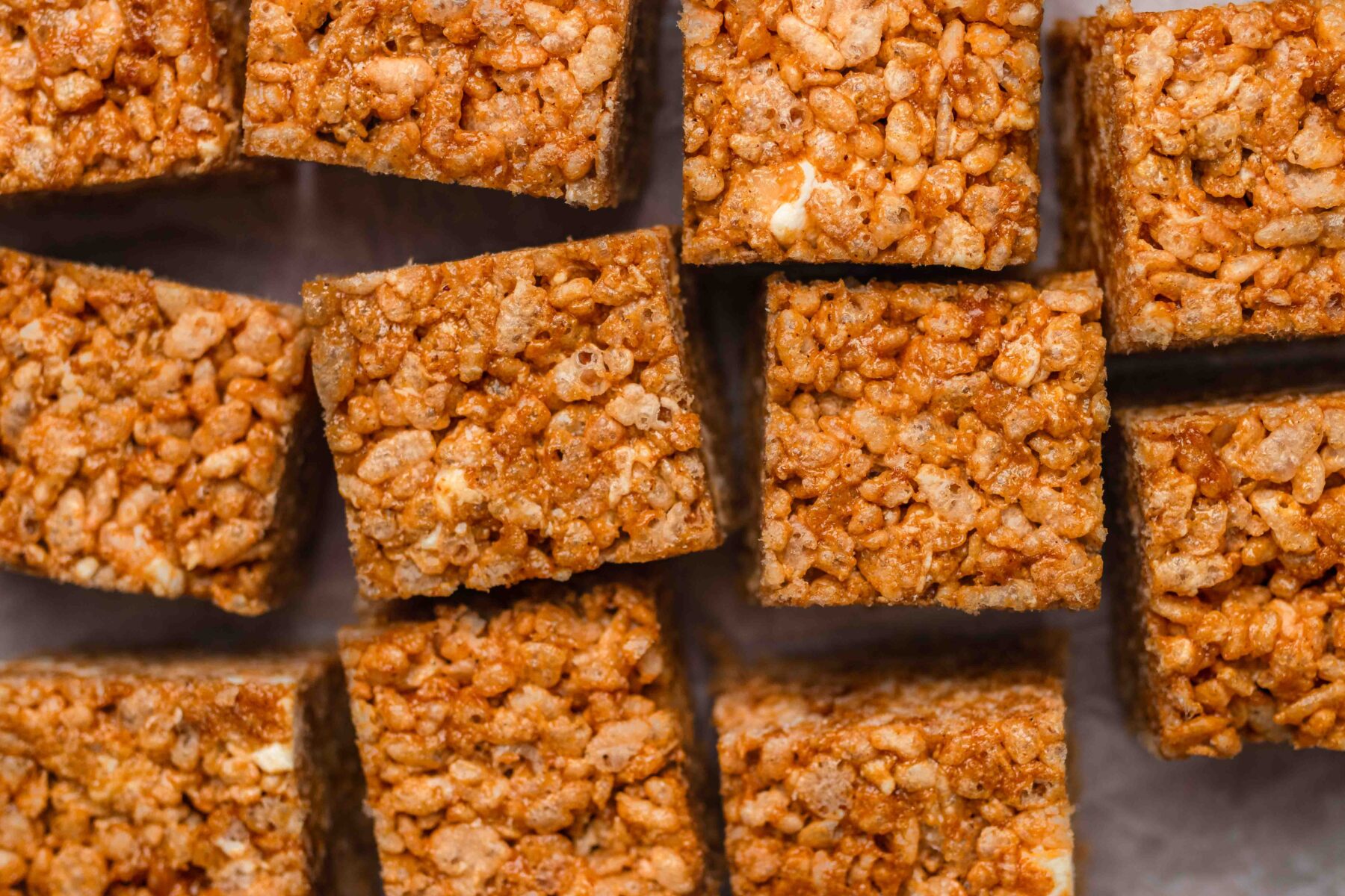 Vegan Gingerbread Cereal Marshmallow Squares | Two Market Girls