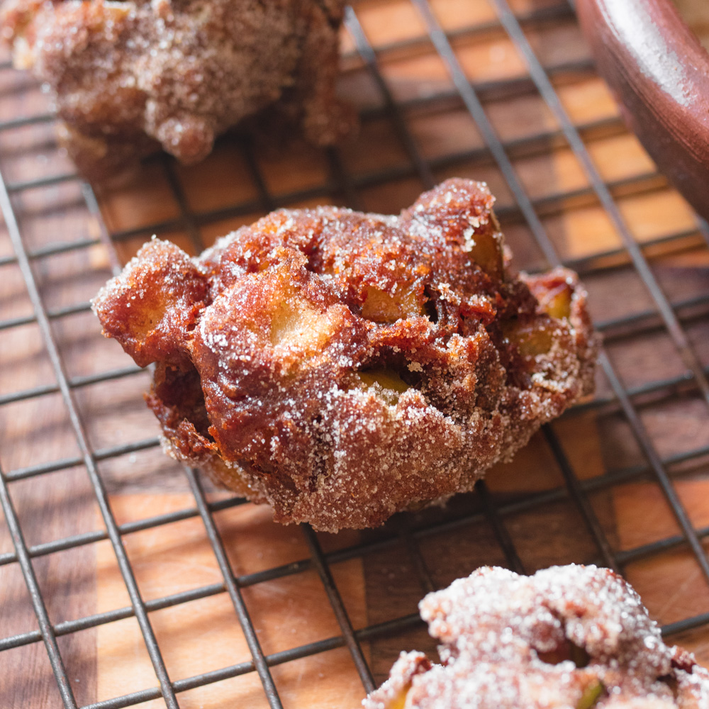 Spiced Apple Fritters | Two Market Girls